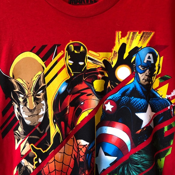 Marvel | Shirts | Nwot Mens Marvel Character Tshirt Size Xl | Poshmark